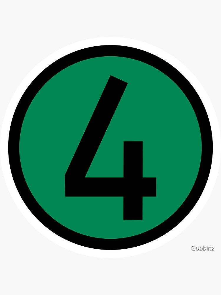 "German Emissions Symbol Circle" Sticker by Gubbinz | Redbubble