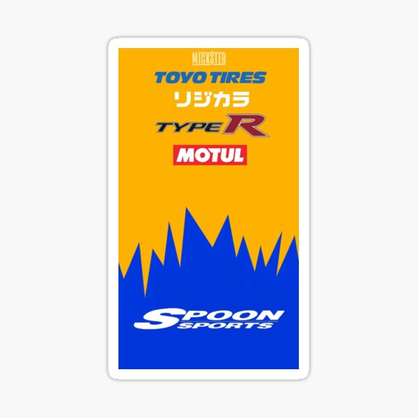 "Spoon Sports Sticker" Sticker for Sale by wygalorebaug | Redbubble