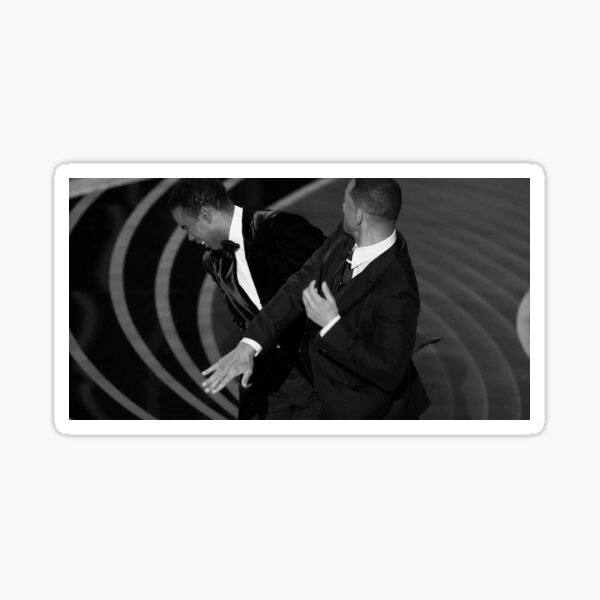 "Will Smith Slap " Sticker for Sale by Sarah-J4 | Redbubble