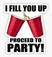 Red Solo Cup: Stickers | Redbubble