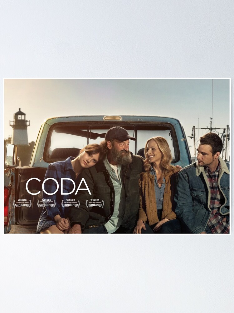 "Coda Movie Award 2021" Poster for Sale by VWKLAS | Redbubble