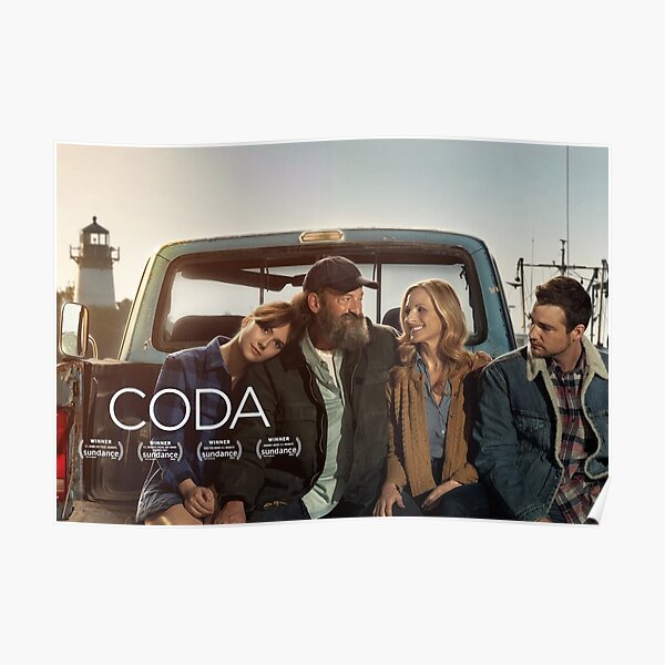 "Coda Movie Award 2021" Poster for Sale by VWKLAS | Redbubble
