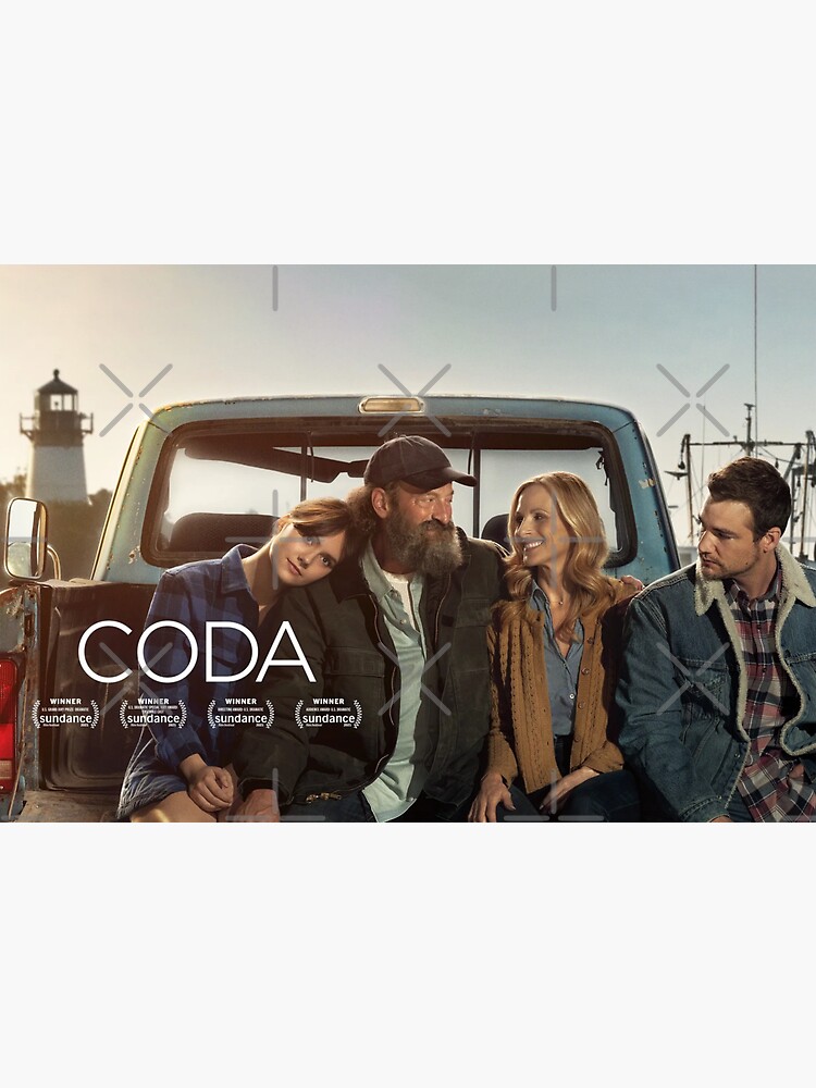 "Coda Movie Award 2021" Sticker for Sale by VWKLAS | Redbubble