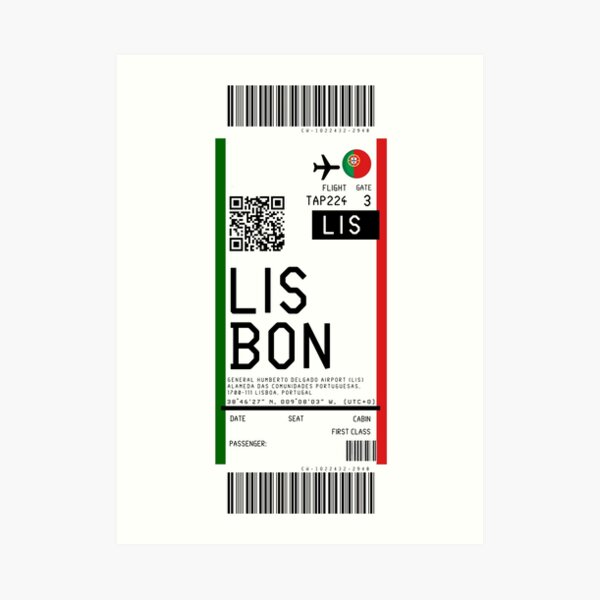 "Lisbon General Humberto Delgado International Airport (LIS) Boarding ...