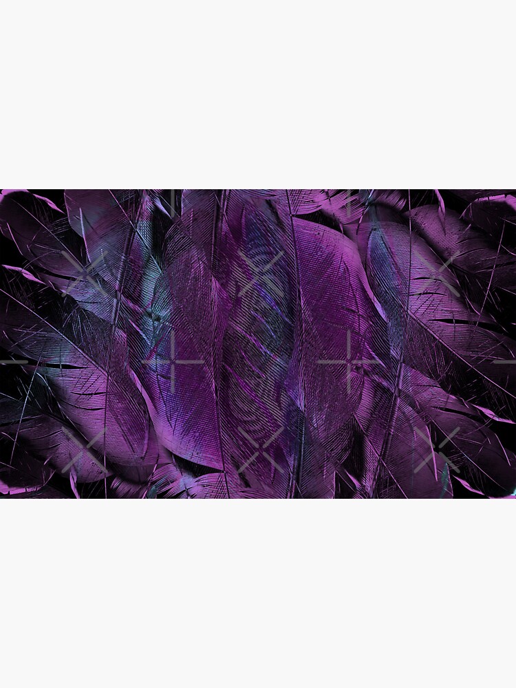 "purple leave pattern" Sticker by Dollar-Shop | Redbubble