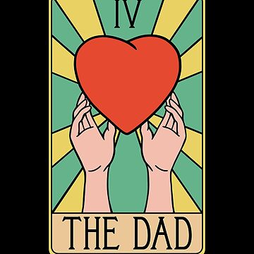 "The Dad Tarot Card" Sticker for Sale by isstgeschichte | Redbubble