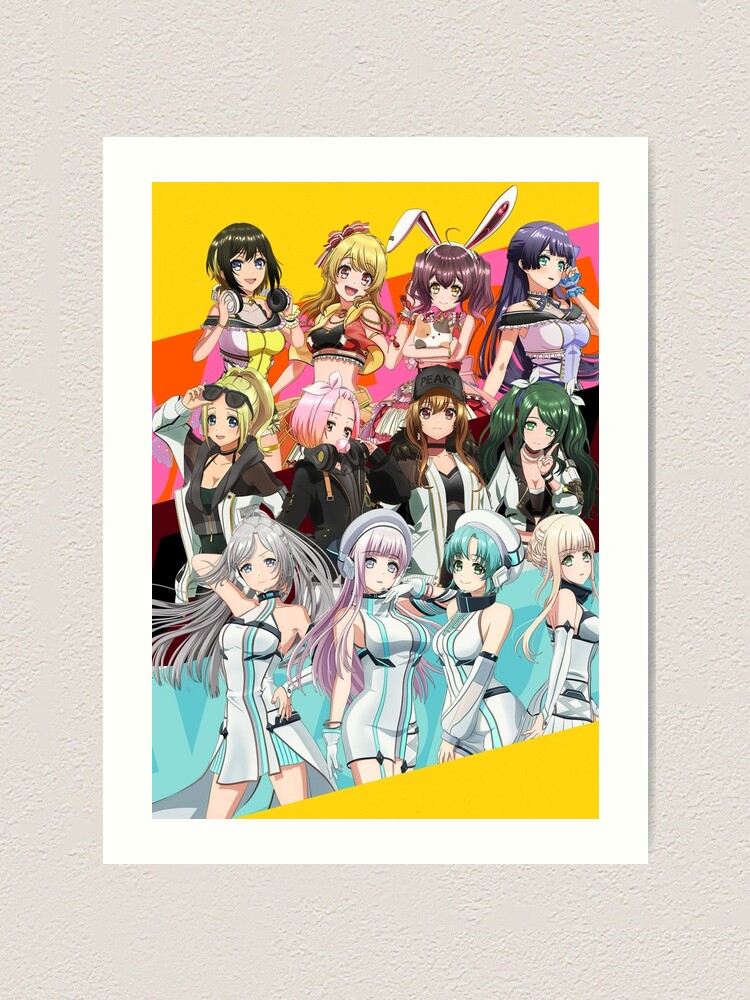 "D4DJ - Poster" Art Print for Sale by BaryonyxStore | Redbubble