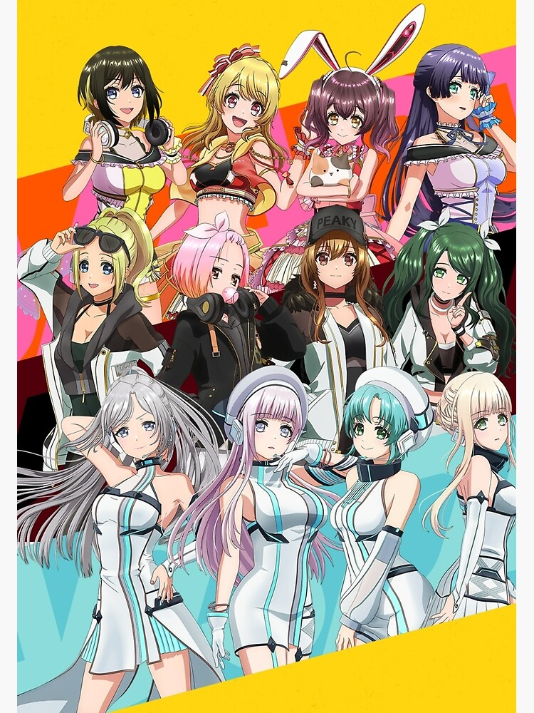 "D4DJ - Poster" Art Print for Sale by BaryonyxStore | Redbubble