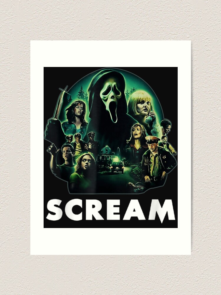 "Scream Ghostface Creepy Halloween 80s Horror Movie Classic Essential ...