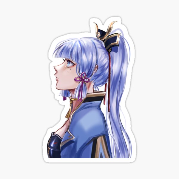 "Ayaka" Sticker by Yukkiji | Redbubble