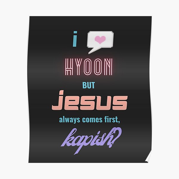 "Hyoon Jesus Kapish funny twitch streamer oddly specific" Poster by ...