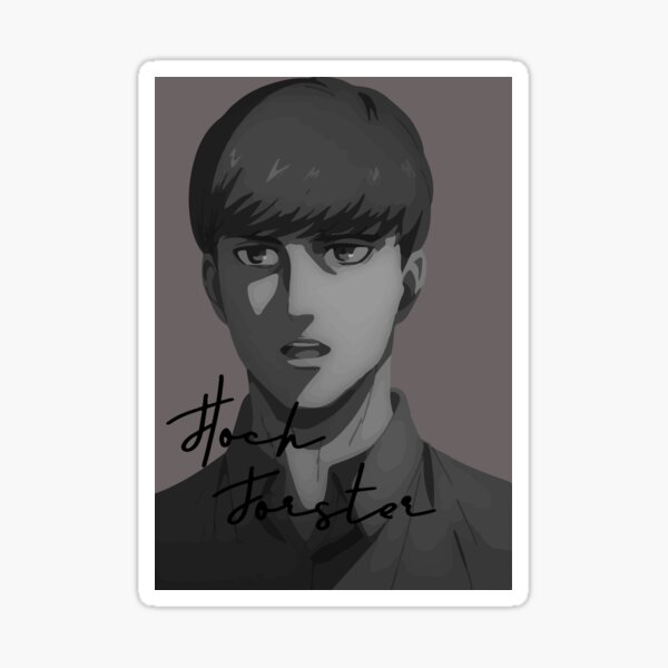 "Floch Forster Monochrome" Sticker by barts48 | Redbubble