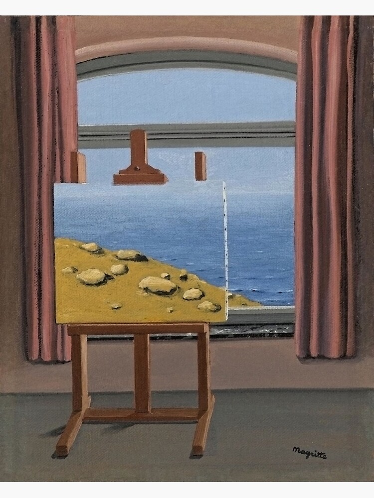 "Vintage Rene Magritte print ,Rene Magritte painting, abstract art ...