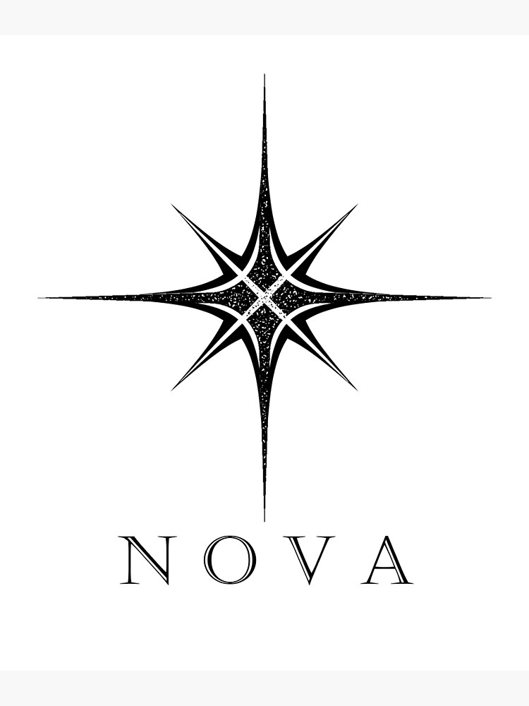 N O V A Poster For Sale By Vogue By Nova Redbubble