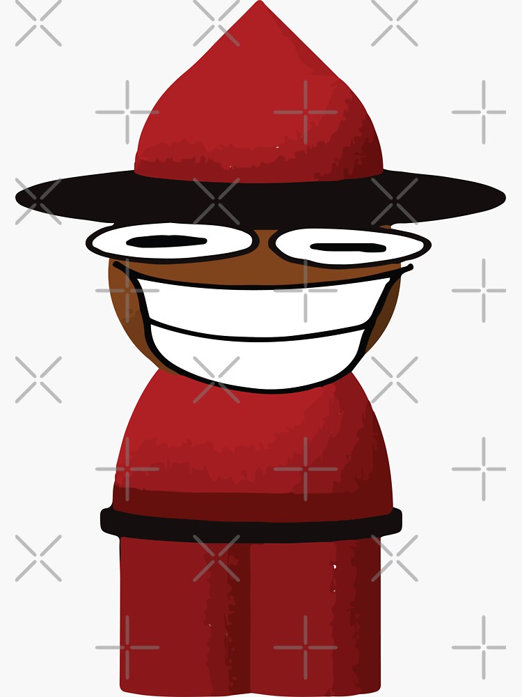 "expunged fnf" Sticker for Sale by spamton-funny | Redbubble