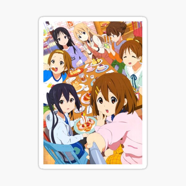 "K-On!" Sticker by bowdenkrist | Redbubble