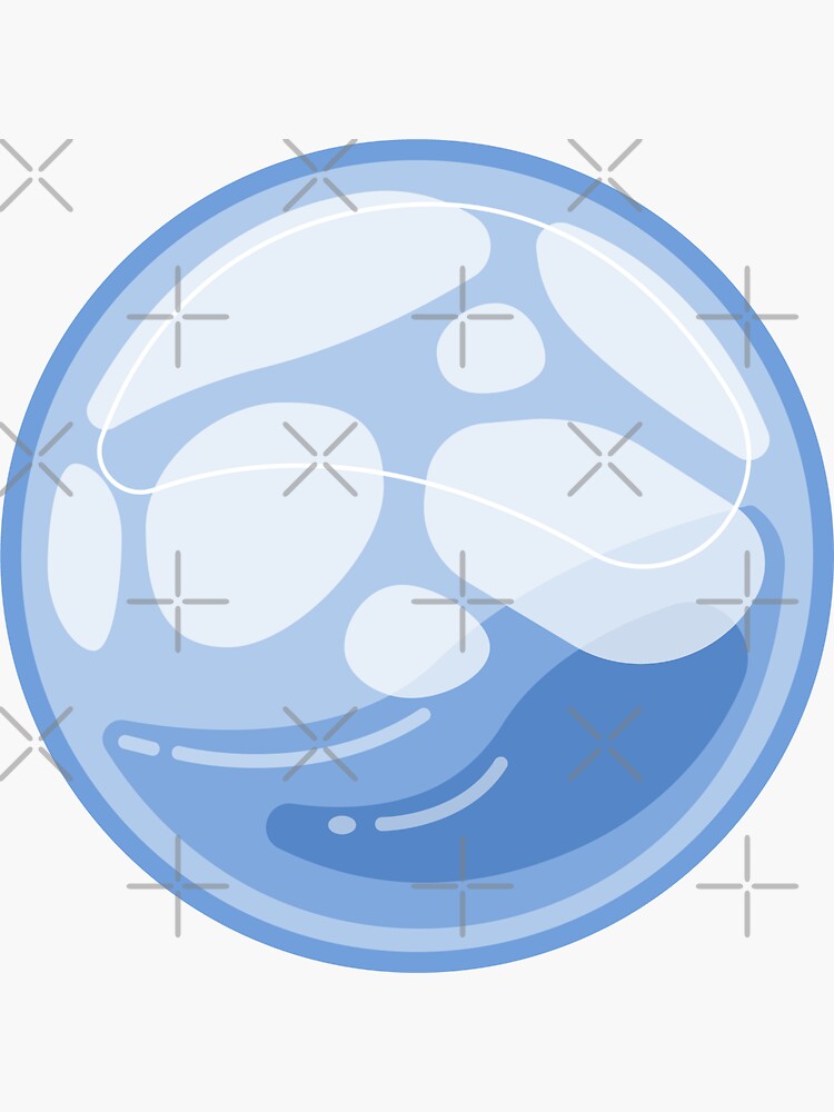"Blue Orb" Sticker for Sale by yolaenijia | Redbubble