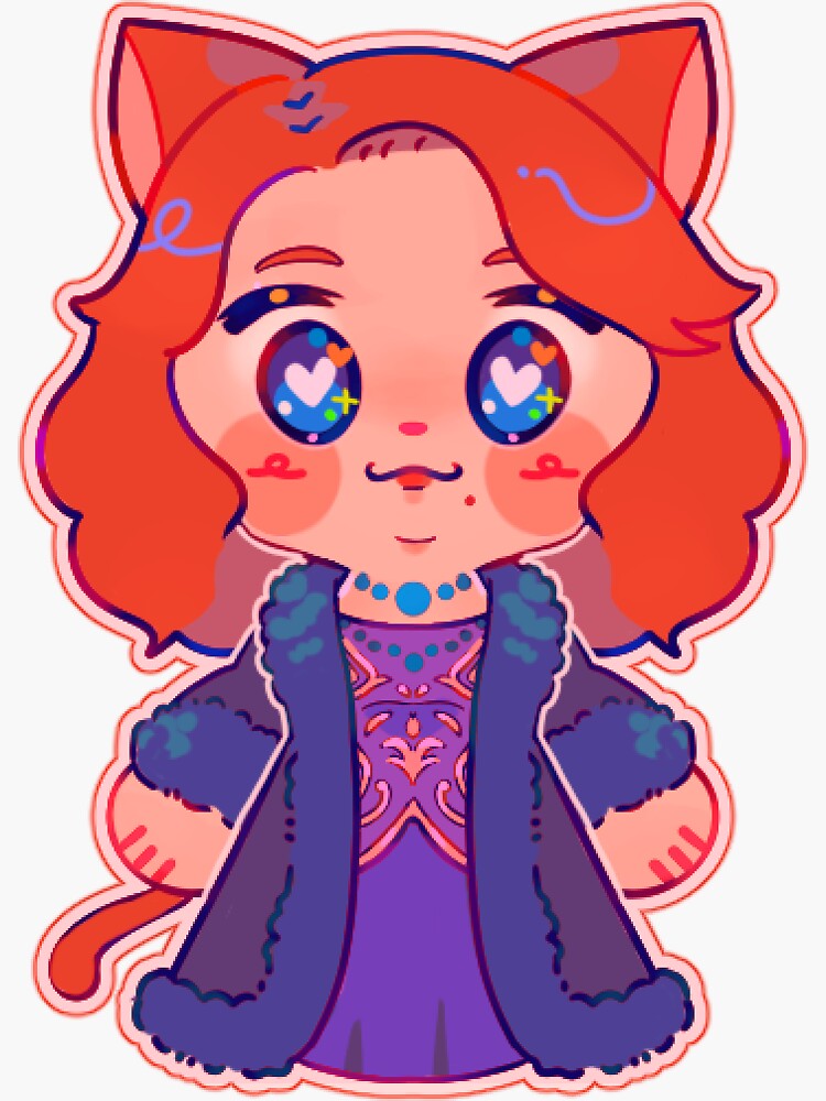 "Dulia-Chai" Sticker by strawbappl | Redbubble