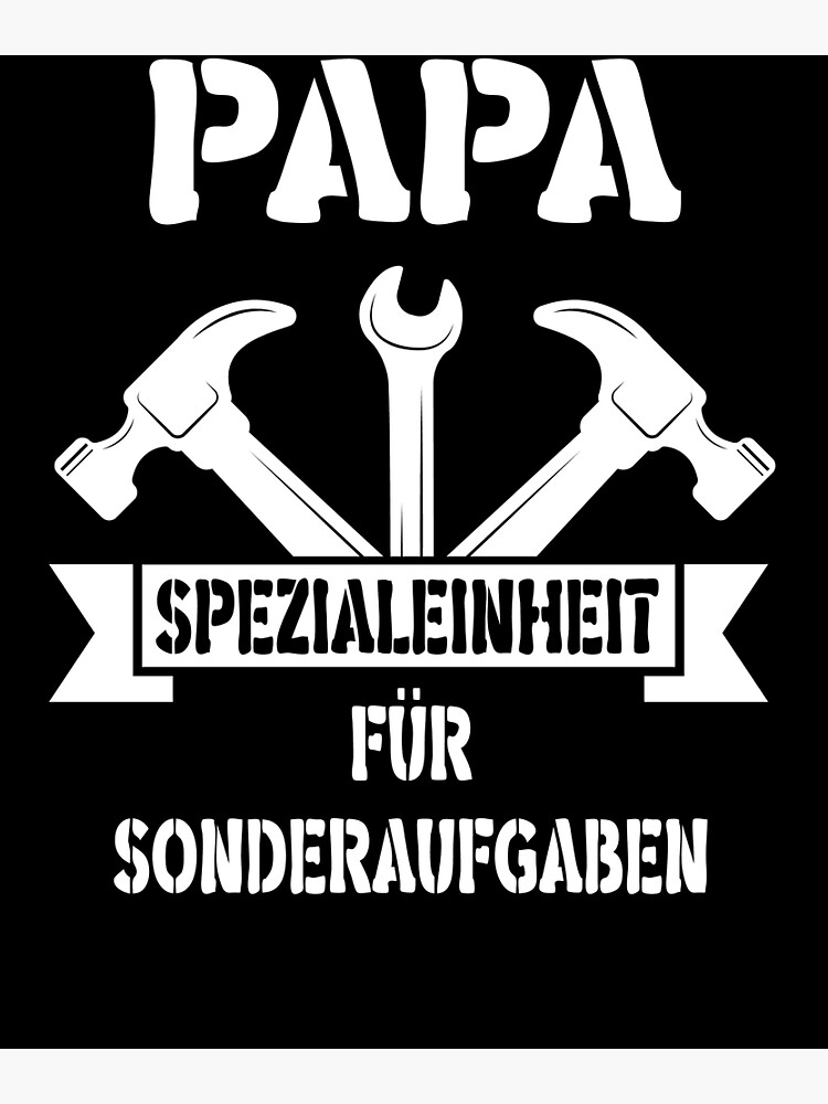 Póster «Dad Special Task Force - Día del padre» de Shirt-Designs ...
