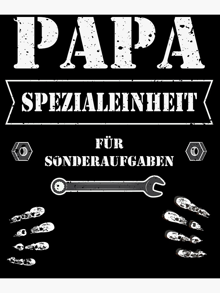 Póster «Dad Special Task Force - Día del padre» de Shirt-Designs ...