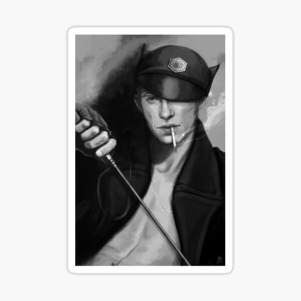 "Smoking" Sticker for Sale by loobeeinthesky | Redbubble