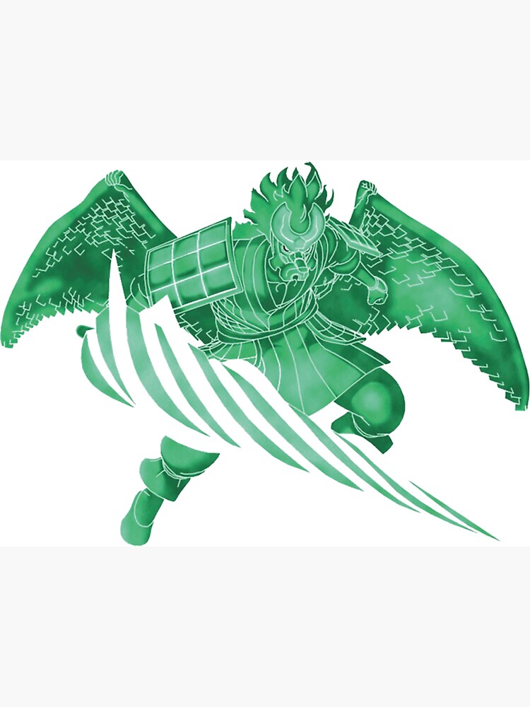 "Green Susanoo" Canvas Print for Sale by RachelMacKillop | Redbubble