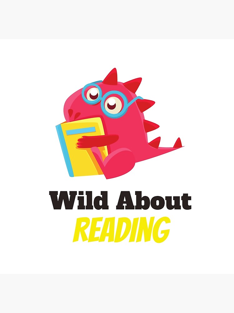 "Wild About Reading" Poster for Sale by Moizchattha112 | Redbubble