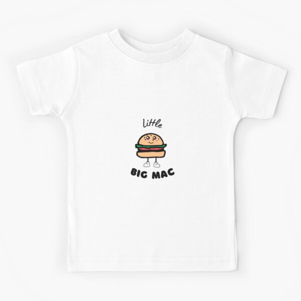 "Cute Funny Little Big Mac" Kids T-Shirt for Sale by TeeCouples | Redbubble