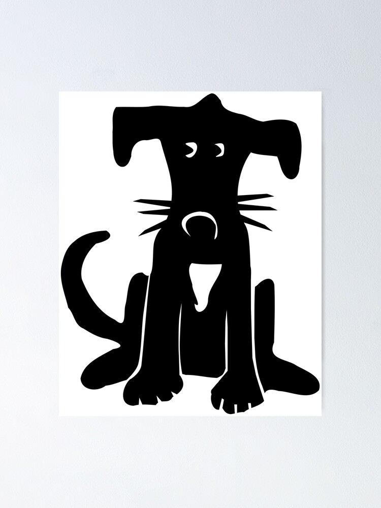"Roscoe the Dog" Poster by castingaround | Redbubble