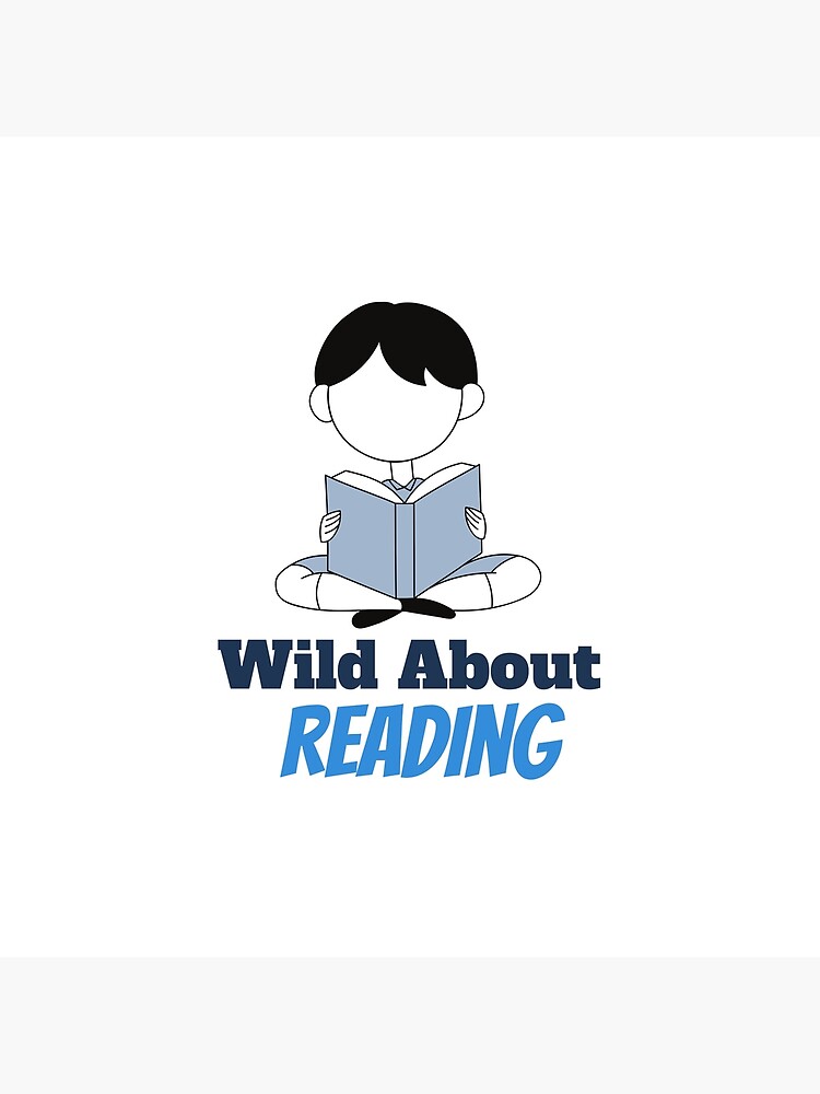"Wild About Reading" Poster for Sale by Moizchattha112 | Redbubble