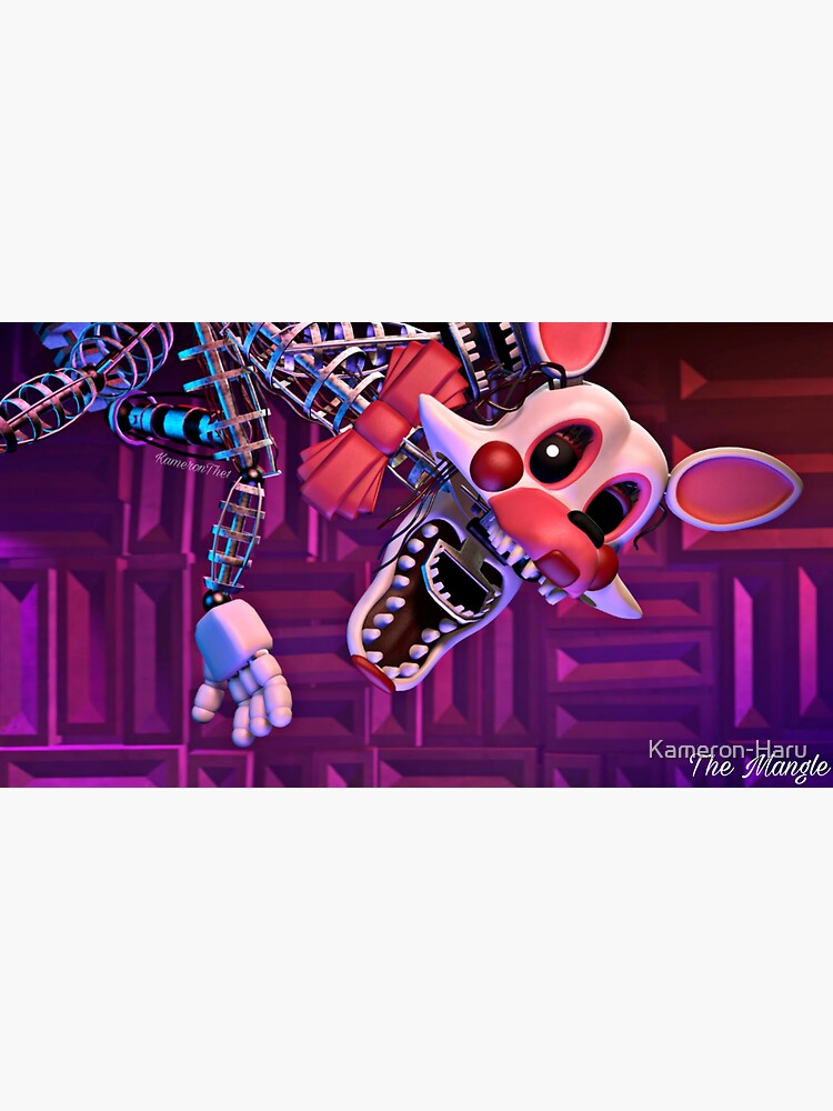 "Fnaf sfm The Mangle fanart" Sticker for Sale by Kameron-Haru | Redbubble