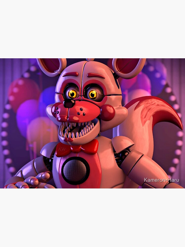 "Fnaf sfm Funtime Foxy fanart" Poster for Sale by Kameron-Haru | Redbubble
