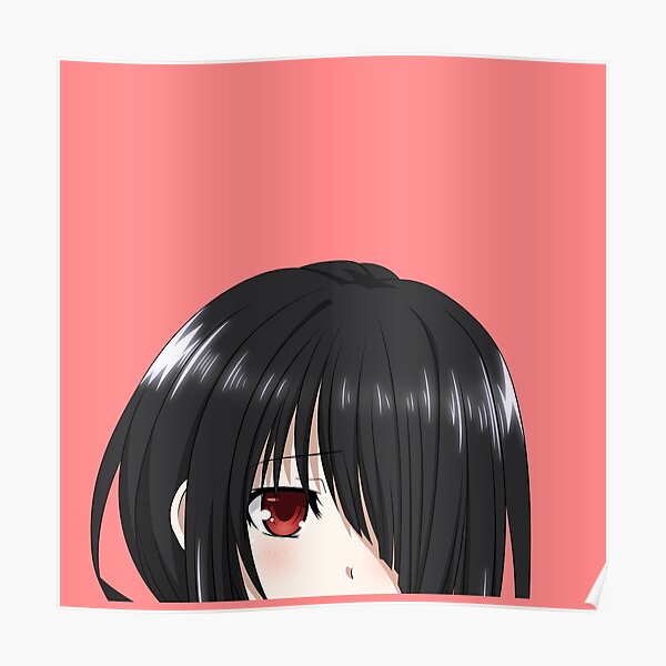 "Kurumi tokisaki peeker" Poster for Sale by Akuma-san | Redbubble
