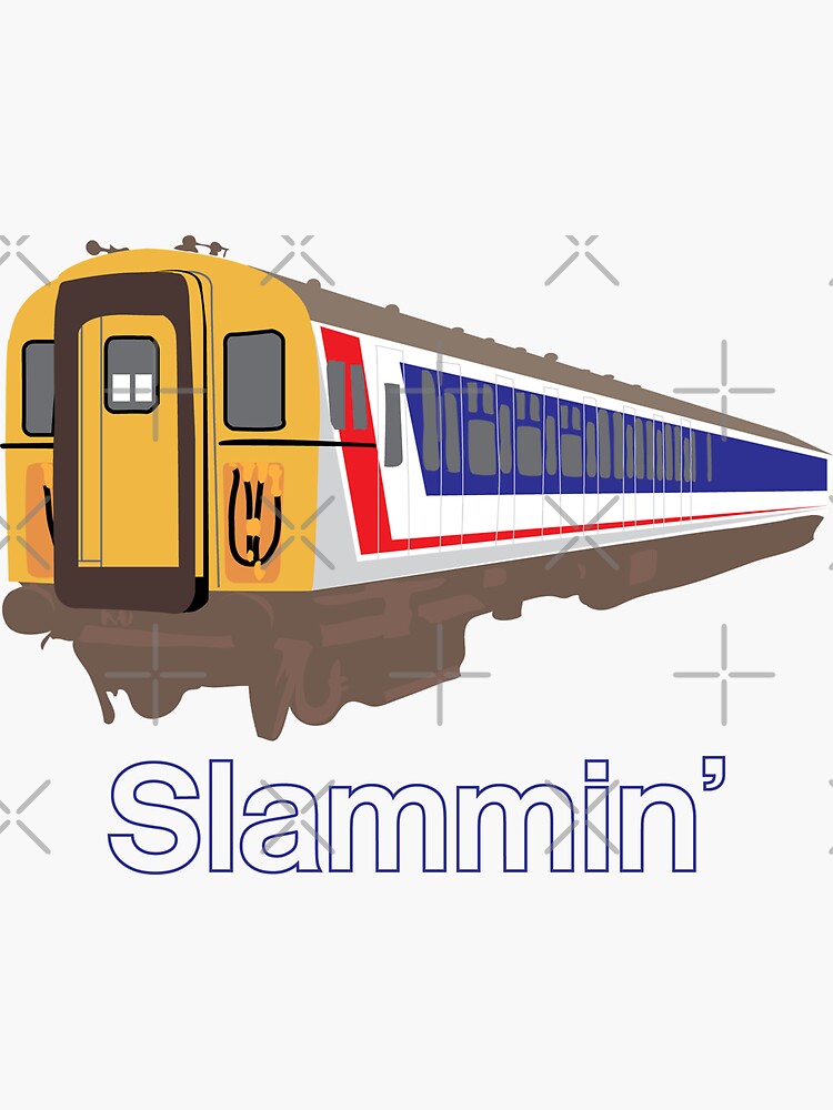 "British Rail Class 423" Sticker for Sale by DesignByMH | Redbubble