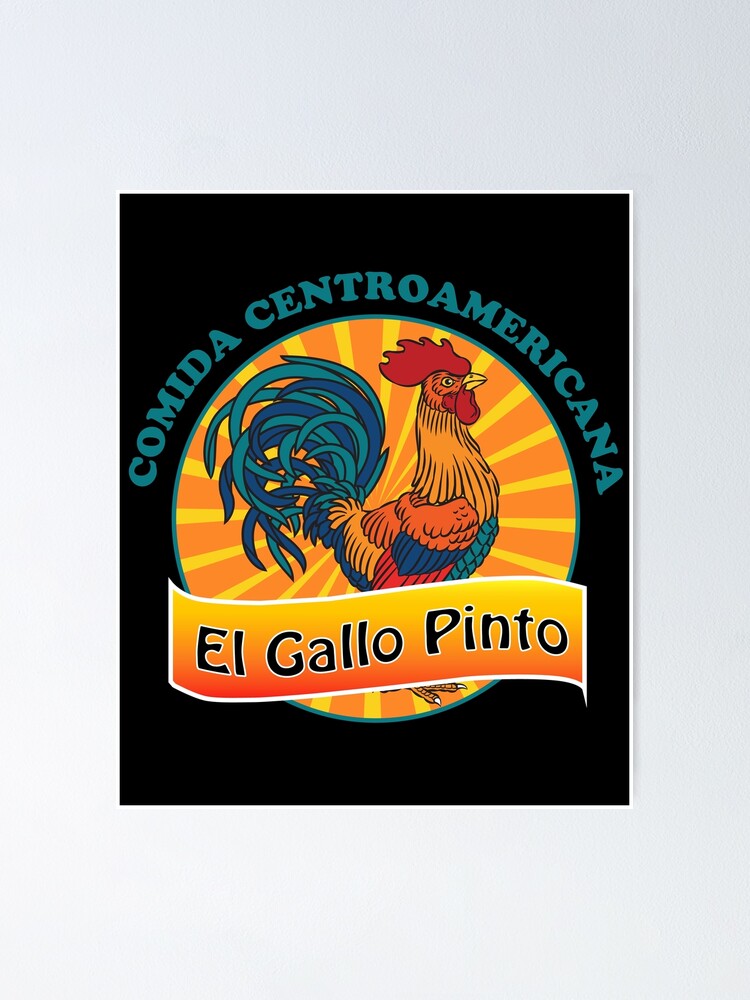 "El Gallo Pinto" Poster for Sale by GraphismNinja | Redbubble