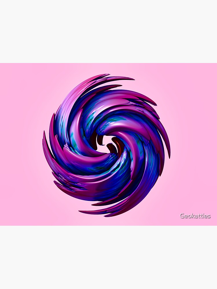 "Spiral" Sticker by Geokatties | Redbubble