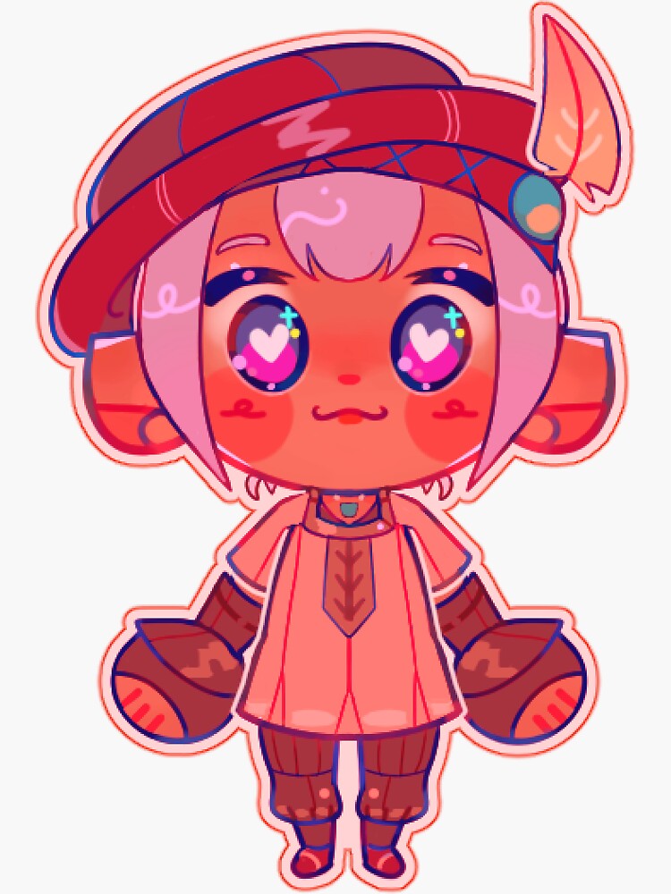 "Tataru Taru" Sticker by strawbappl | Redbubble