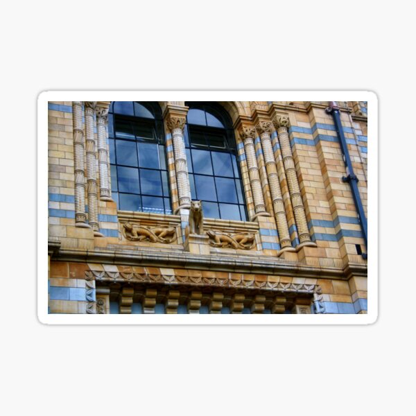 "Natural History Museum London Windows" Sticker for Sale by ...