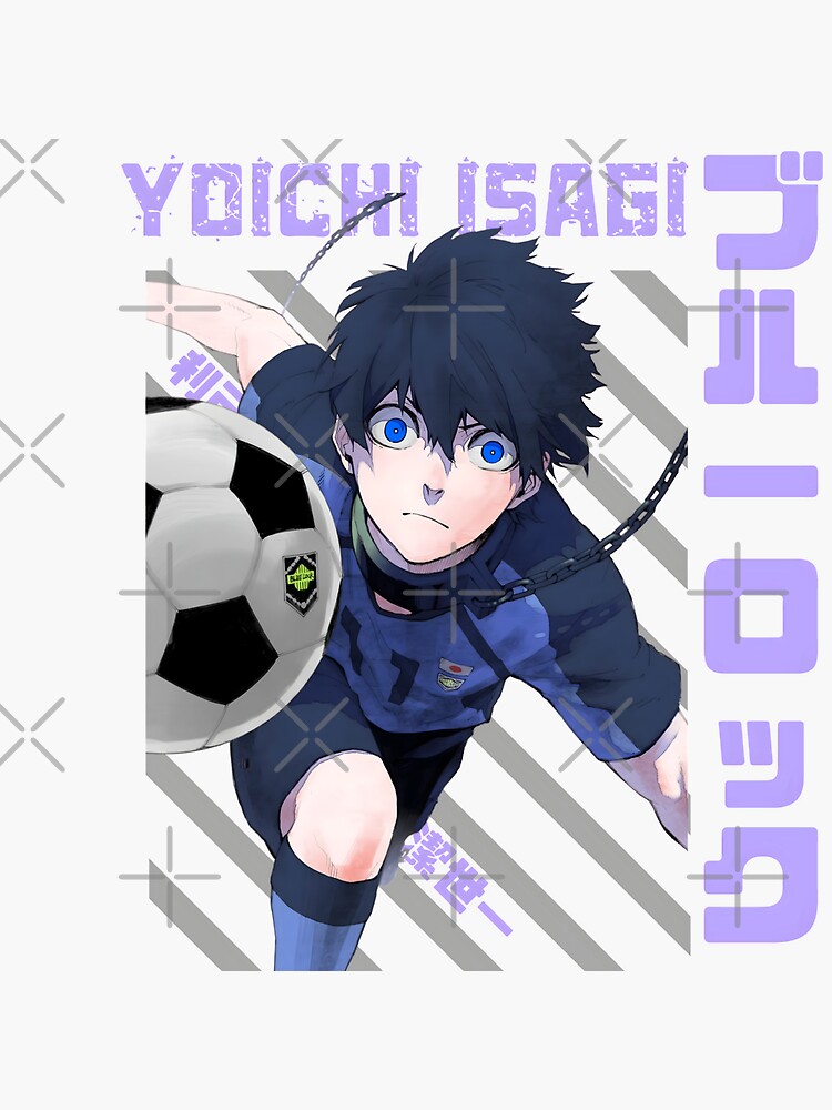 "YOICHI ISAGI - BLUE LOCK" Sticker by AnimeMart07 | Redbubble