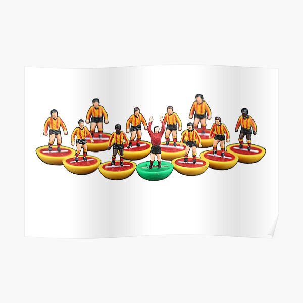 "Classic Partick Thistle subbuteo team design" Poster for Sale by ...