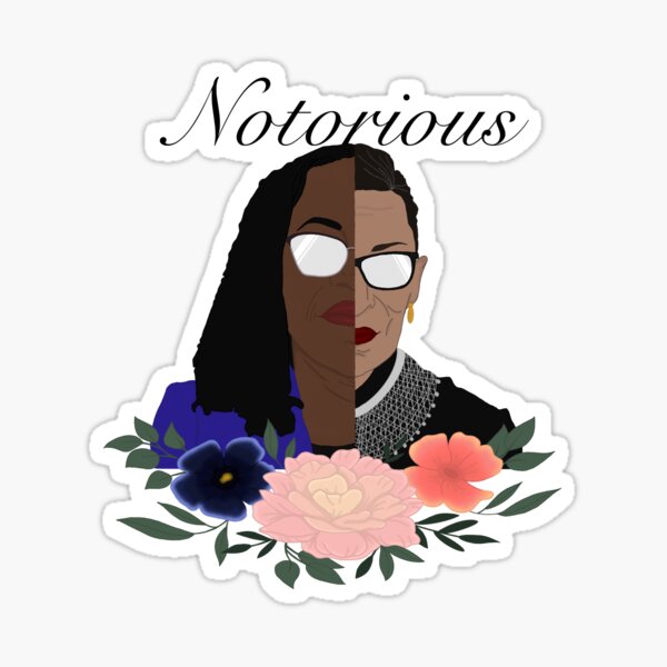 "Notorious" Sticker for Sale by HashPrints | Redbubble