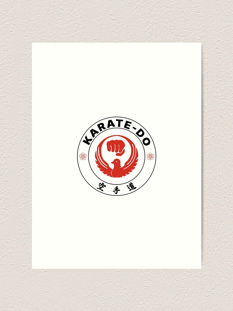 "Circle logo - WaDo-Ryu KarateDo - Black" Art Print by KarateDoMWOL ...