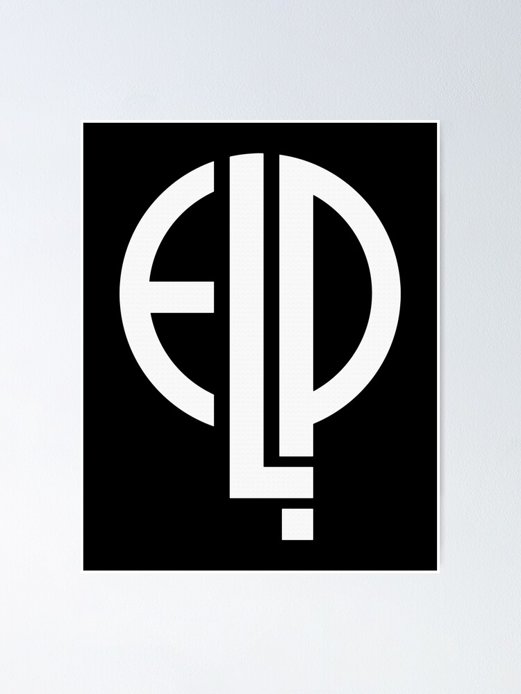 "Emerson Lake And Palmer Elp Logo" Poster for Sale by gtx3500 | Redbubble
