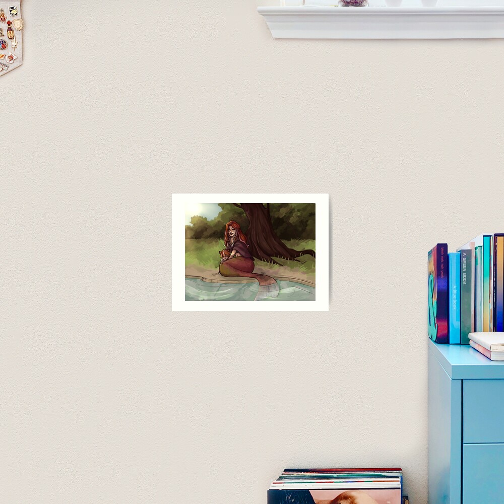 "Sally the salmon and Fundy- Dream smp " Art Print for Sale by Kaliz ...