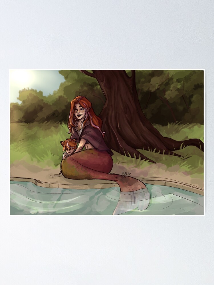 "Sally the salmon and Fundy- Dream smp " Poster for Sale by Kaliz-art ...