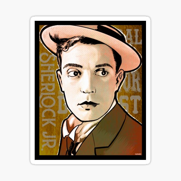 "Buster" Sticker by TheHawksAerie | Redbubble