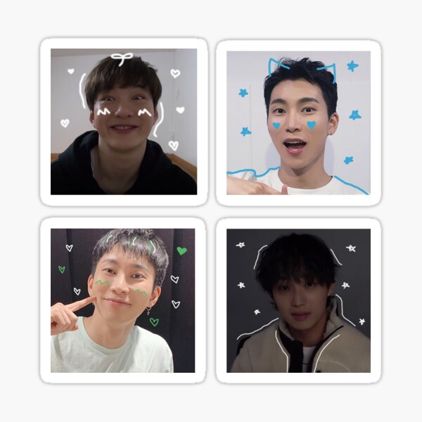 "btob doodle" Sticker for Sale by pectorestudio | Redbubble