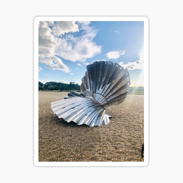 "maggi hambling scallop " Sticker by R-Y-T-H-M | Redbubble