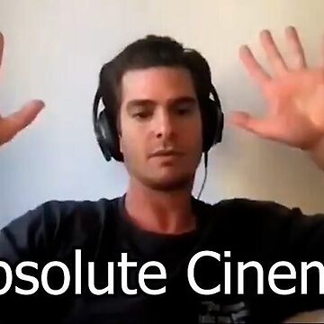 "Absolute Cinema " Sticker for Sale by jschlag | Redbubble