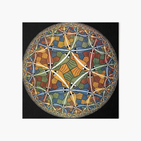 "Circle Limit III by M.C. Escher" Art Board Print by AestheticsXarts ...